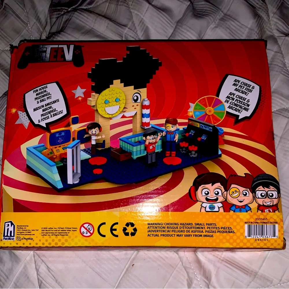 Phatmojo | Media | Fgteev Lego Like Building Blocks Funnel Boys Fun ...